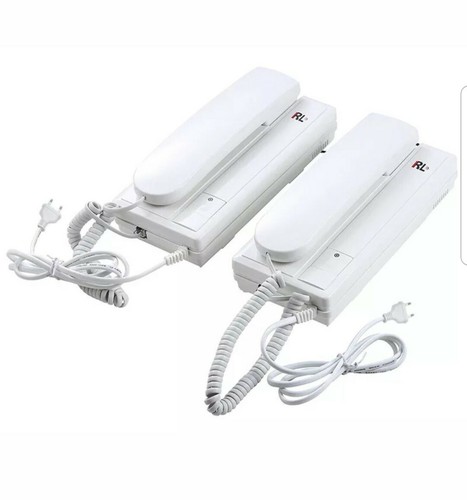 Interfono a parete 2 unità interne con cornetta casa ufficio negozio ...