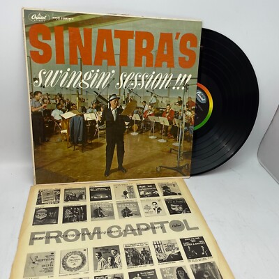 Frank Sinatra w/ Nelson Riddle Swingin' Session ! 1962 Mono Reissue ...