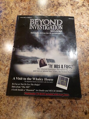 Beyond Investigation Magazine 2005 Vol 1 Issue 1 Paranormal | eBay