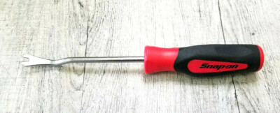 New Snap-On Trim Pad Clips Removal Fork Tool RED & BLACK Soft Handle ...
