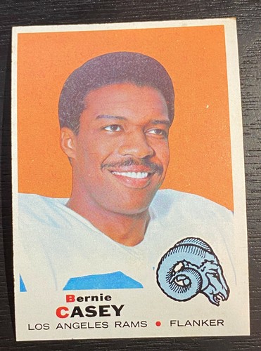 Bernie Casey 1969 Topps Football Single Los Angeles Rams #147 -See ...