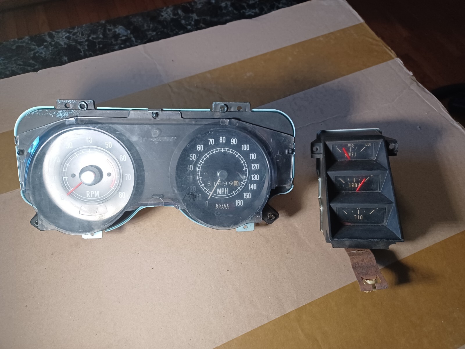 1969 Firebird stacked gauges, engine harness plus - PY Online Forums ...