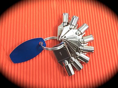 Tubular Lock Depth & Space Key Set-Suits Chicago, Fort, Ace, Gem ...