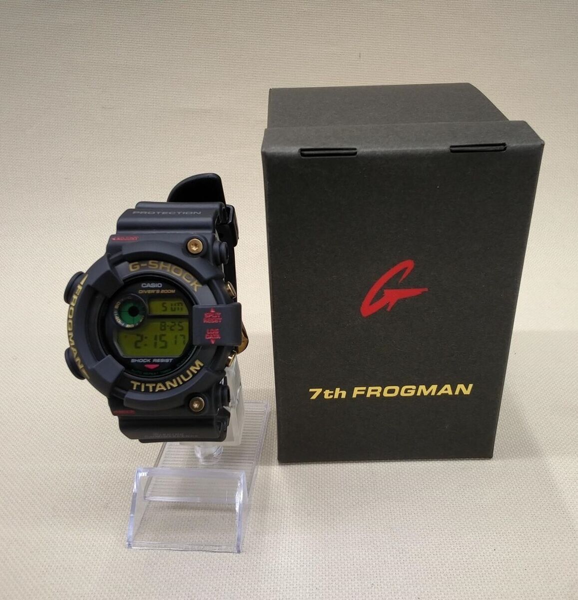 Casio G-Shock 7th Frogman DW-8201NT-1JR Box Men's Watch Only Casio G-Shock 7th Frogman DW-8201NT-1JR Box Men's Watch Only