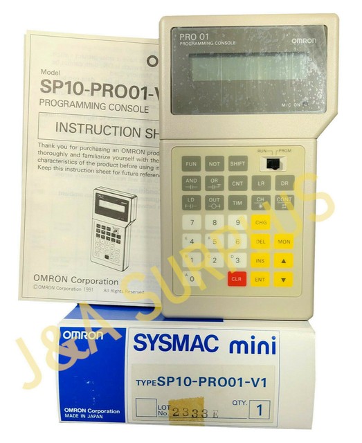 Sp10-pro01-v1 Omron PLC Handheld Programmer SP10PRO01V1 for sale online ...