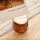 Wooden Table Name Place Card Holder Rustic Wedding Christmas Party ...