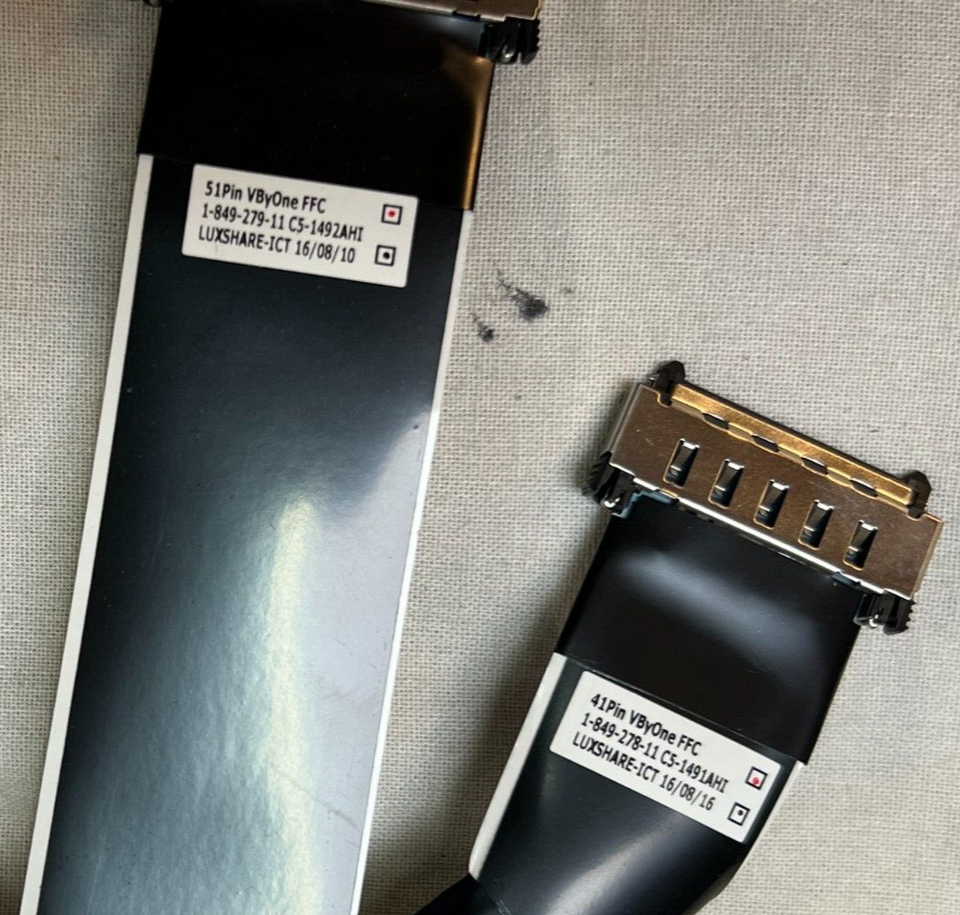 SONY XBR-65X850D LVDS RIBBONS | eBay