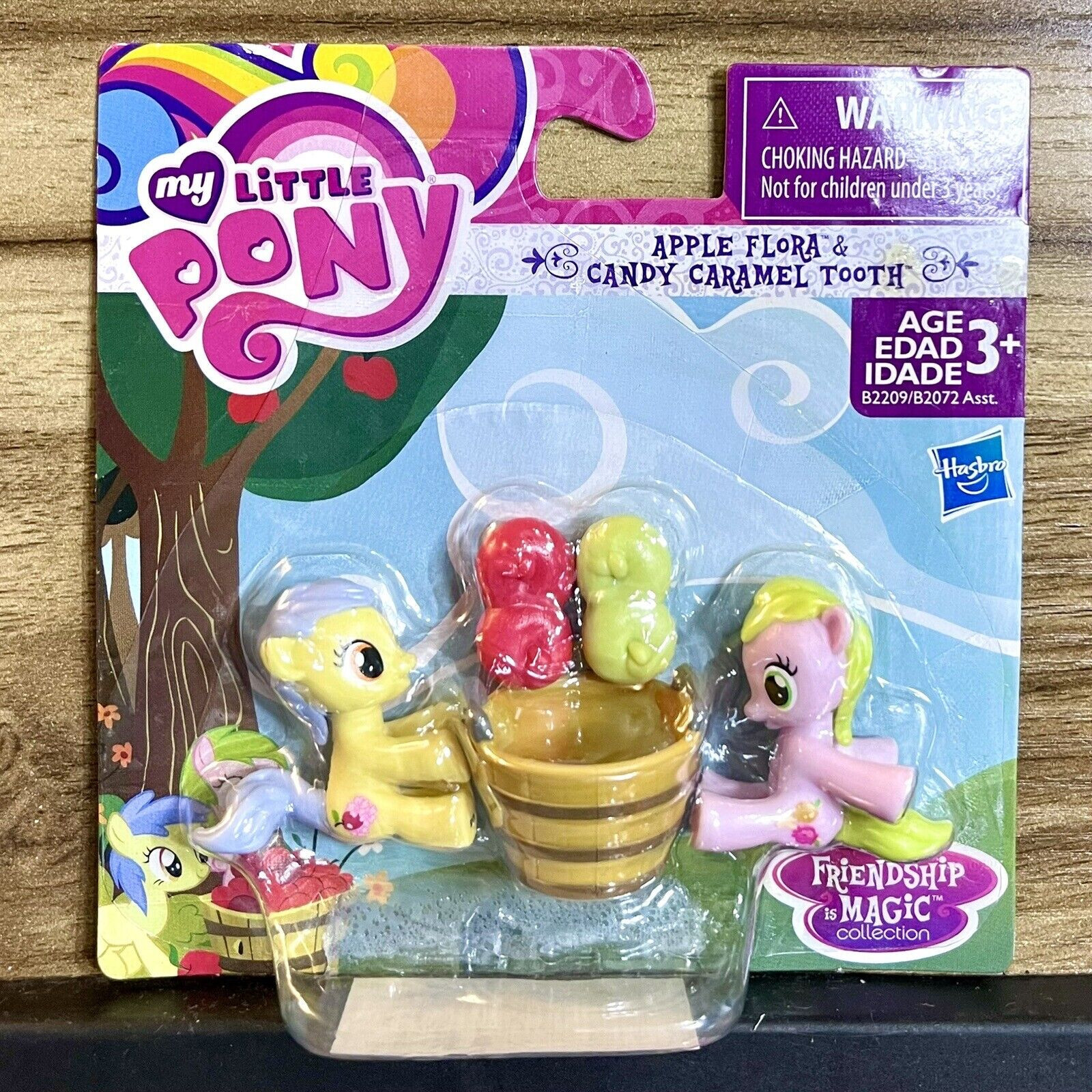 My Little Pony Apple Flora & Candy Caramel Tooth Mini Figures NIP | eBay