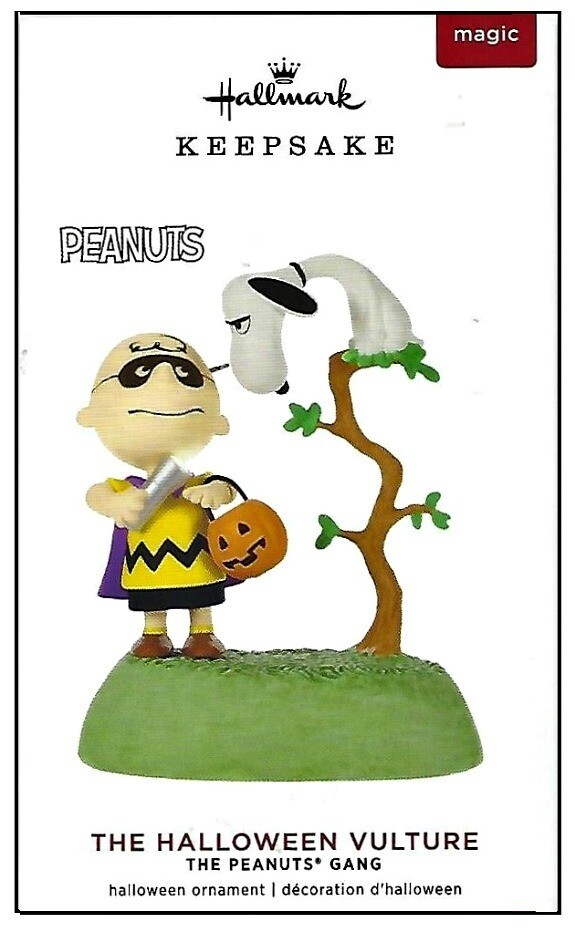 2019 Hallmark Peanuts Gang Snoopy Halloween Vulture Light Sound Magic ...