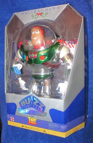 1998 Toy Story Buzz LightYear Holiday Hero In Original Packaging - NEW ...