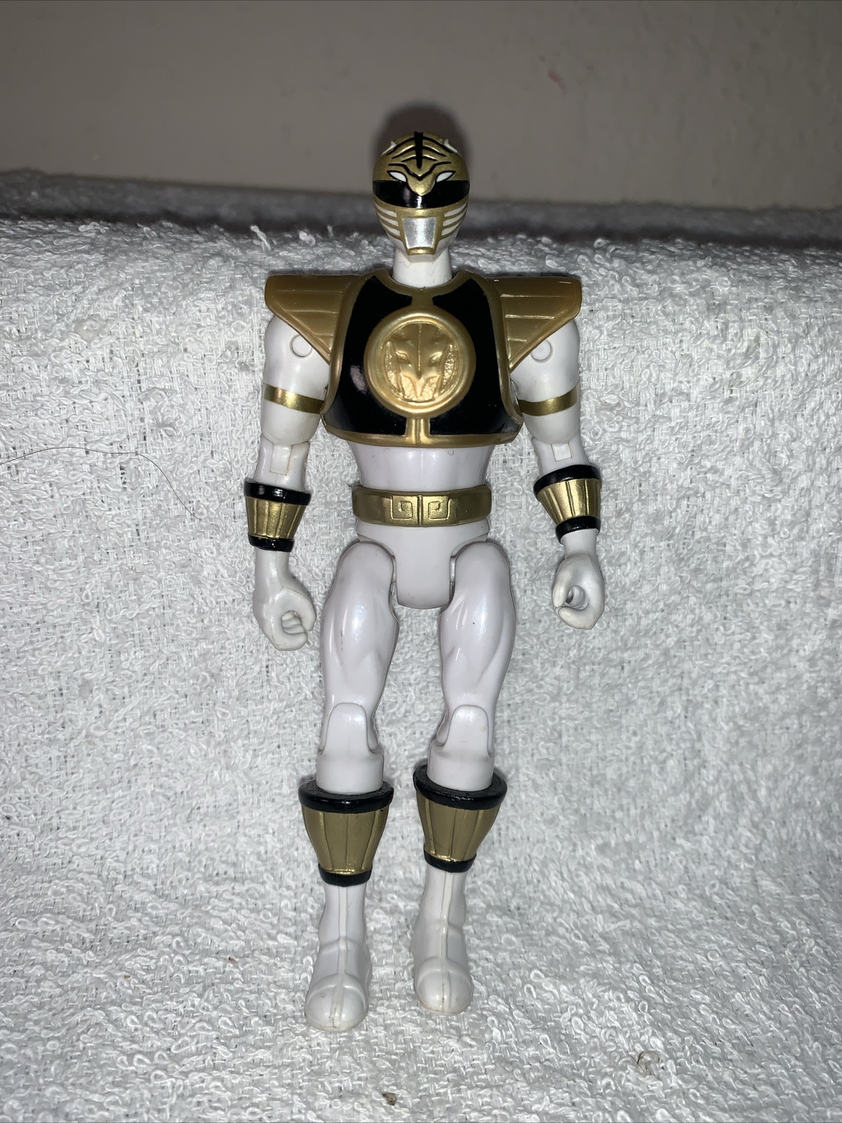 Power Rangers 2014 Super Megaforce White Ranger Action Hero Rare Figure ...