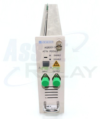 Ando AQ8201-31 Variable Optical Attenuator Module FC/APC - Calibrated ...