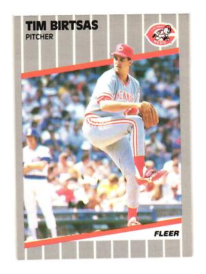 1989 Fleer #152 Tim Birtsas Cincinnati Reds | eBay