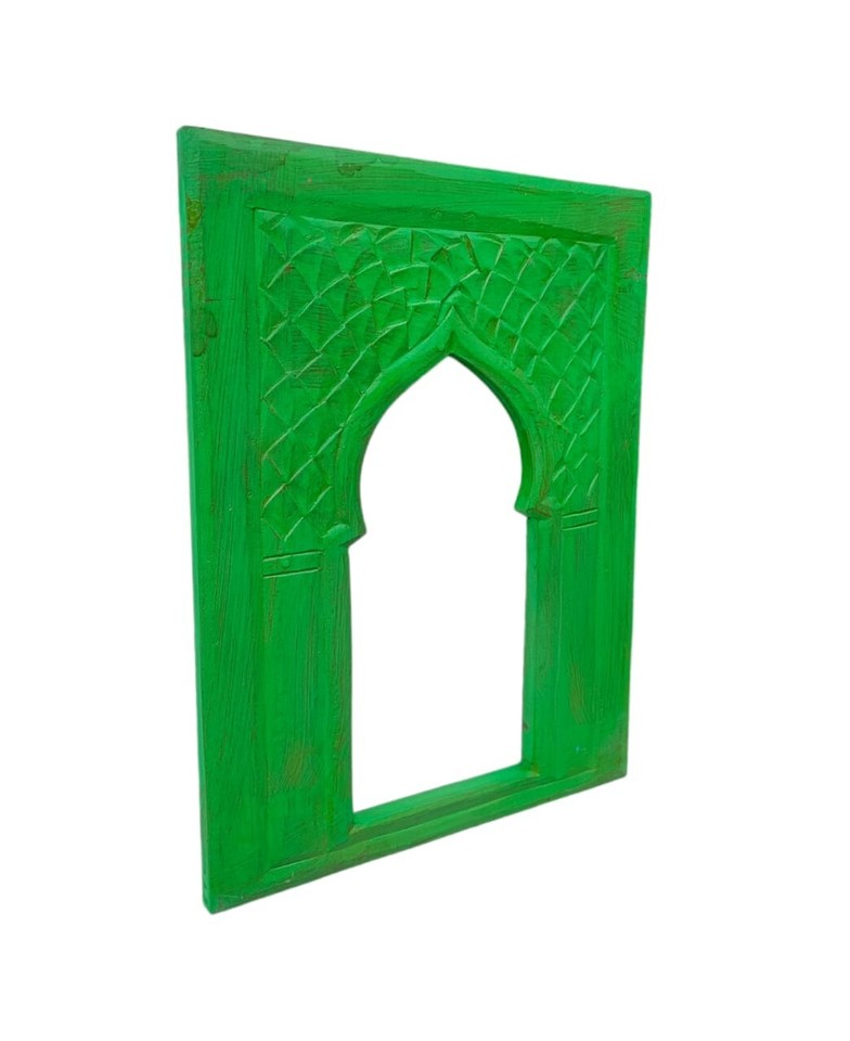 Handicraft indian frame decor art Wooden wall hanging jharokha handmade ...