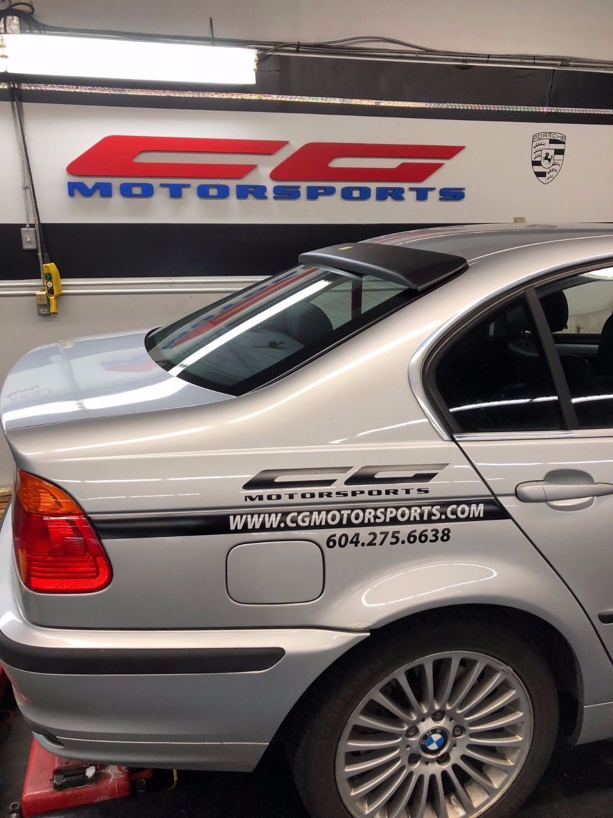 Rieger Tuniing rear window spoiler BMW E46 4dr - rare | eBay