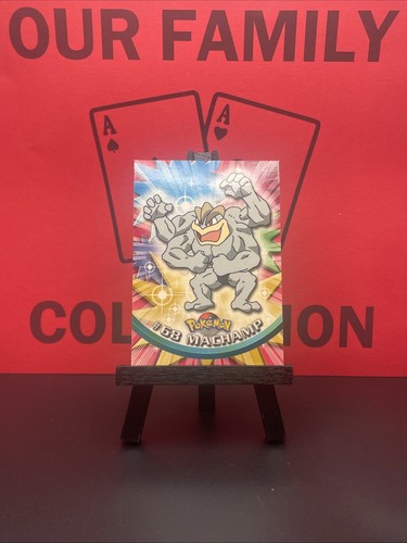 Machamp #68 Green LOGO 1999 Topps TV Animation Edition NM | eBay
