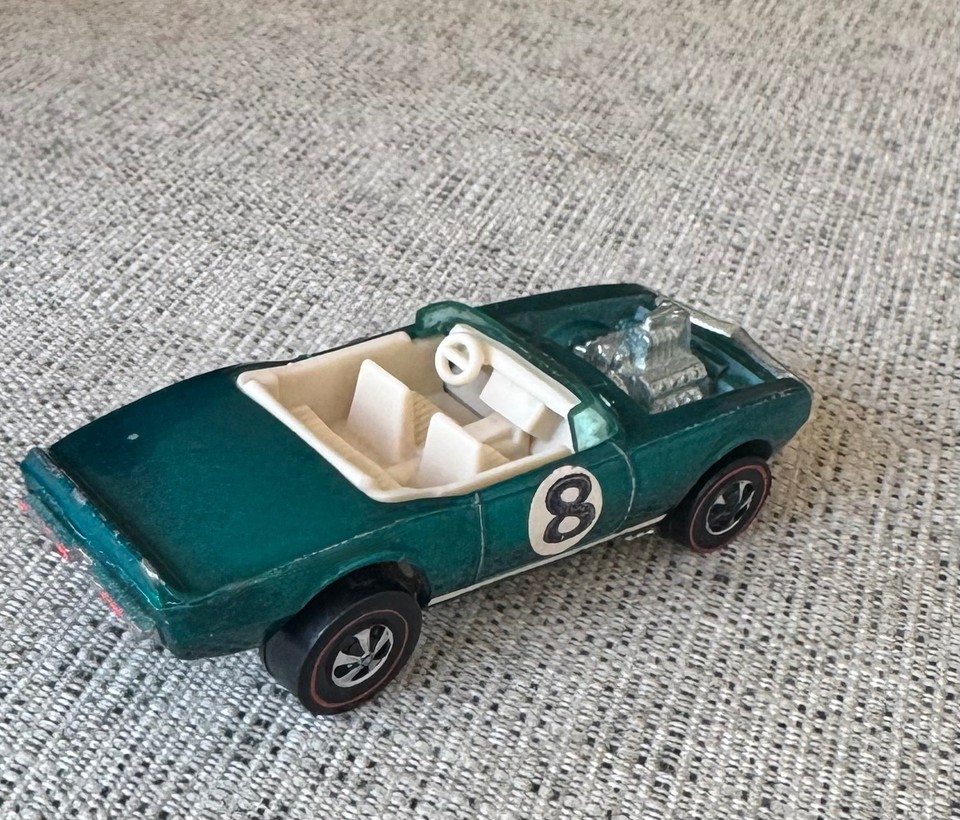 Hot Wheels Redline 1969 Light My Firebird Rare Teal/ Wht. Int. Hong ...