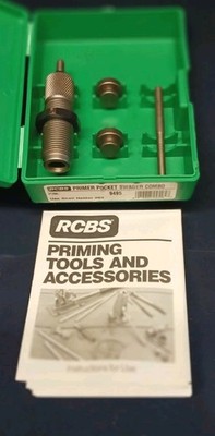 RCBS Primer Pocket Swager Combo, For Large & Small Primer Pockets | eBay