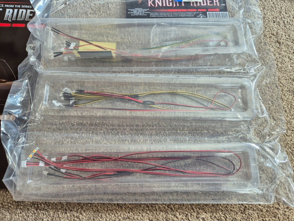 1/8 FANHOME DEAGOSTINI BUILD THE K2000 KITT K.I.T.T. KNIGHT RIDER CAR ...