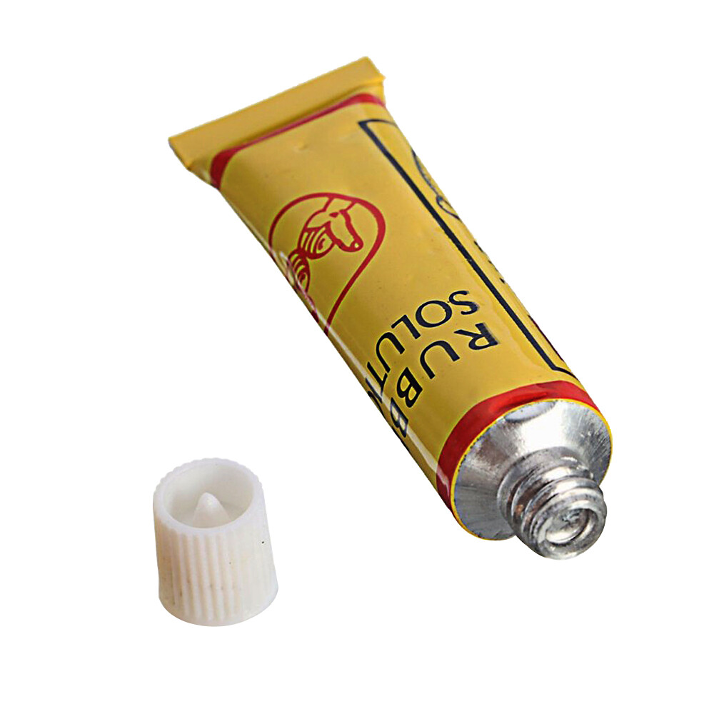 5Pcs 6g Bicycle Bike Tire Tube Patch Glue Rubber Cement Puncture Repair ...