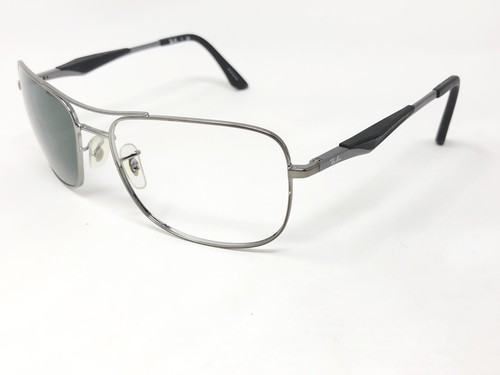 RAY-BAN RB3515 004/71 Sunglasses Frame Aviator 61-17mm Gunmetal/Black ...