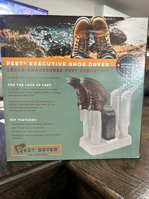 PEET Executive 2 Pair Shoe Boot Dryer w/Timer and Heat/No Heat Settings ...