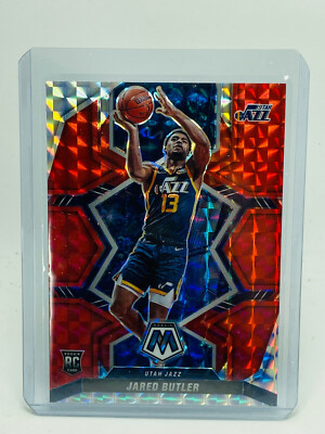 2021-22 Panini Mosaic Jared Butler RC Red Mosaic #239 | eBay