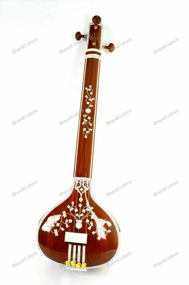 Highly Tun Wood 4 String Tambura Professional Indian Music Instruments ...
