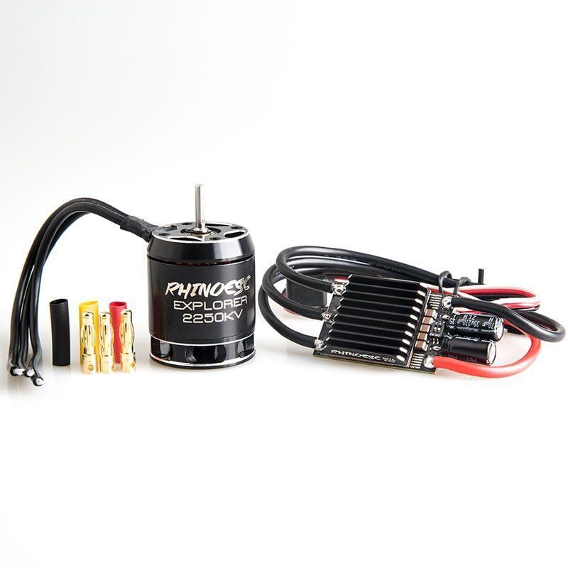RhinoRC 540 AM32 ESC Combo Set 80A Brushless Motor Combo Crawler Car ...