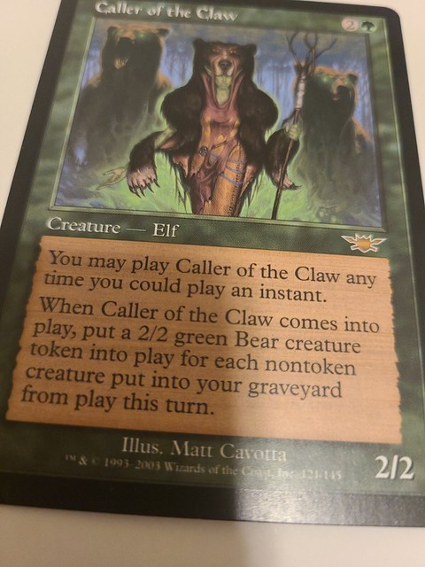 MTG Caller of the Claw Legions 121/145 Regular Rare for sale online | eBay