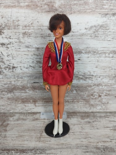Vintage 1977 Dorothy Hamill Barbie Doll With Ice Skates Ideal Bendable ...