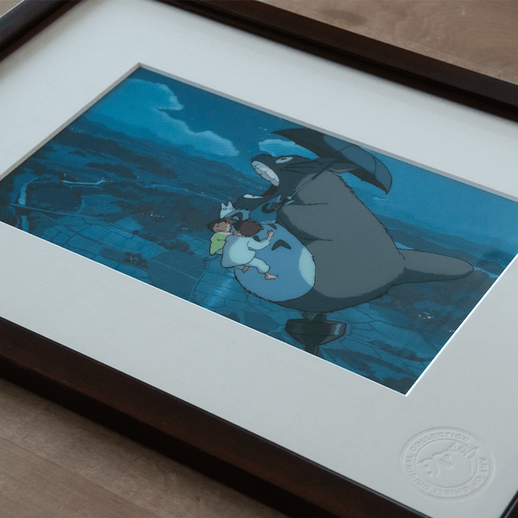 【PSL】Ghibli Museum Limited ART OF GHIBLI My Neighbor Totoro Cell setup ...
