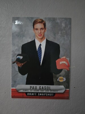2009-10 Topps Draft Snapshot Pau Gasol #DS-PG HOF Lakers Hawks | eBay