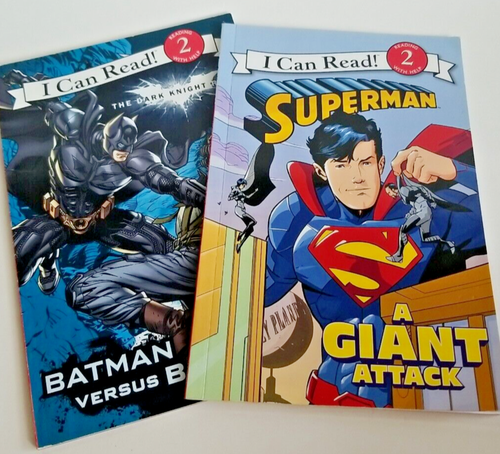 Superman A Giant Attack Book Batman Vs Bane I Can Read Superhero Level ...
