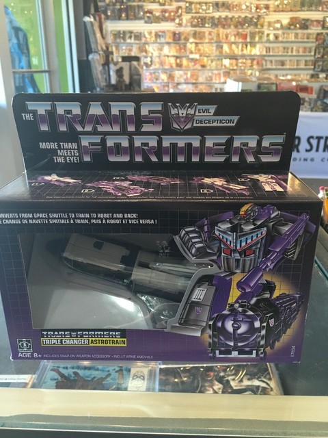 Hasbro Transformers G1 Astrotrain Action Figure - E7834 for sale online ...