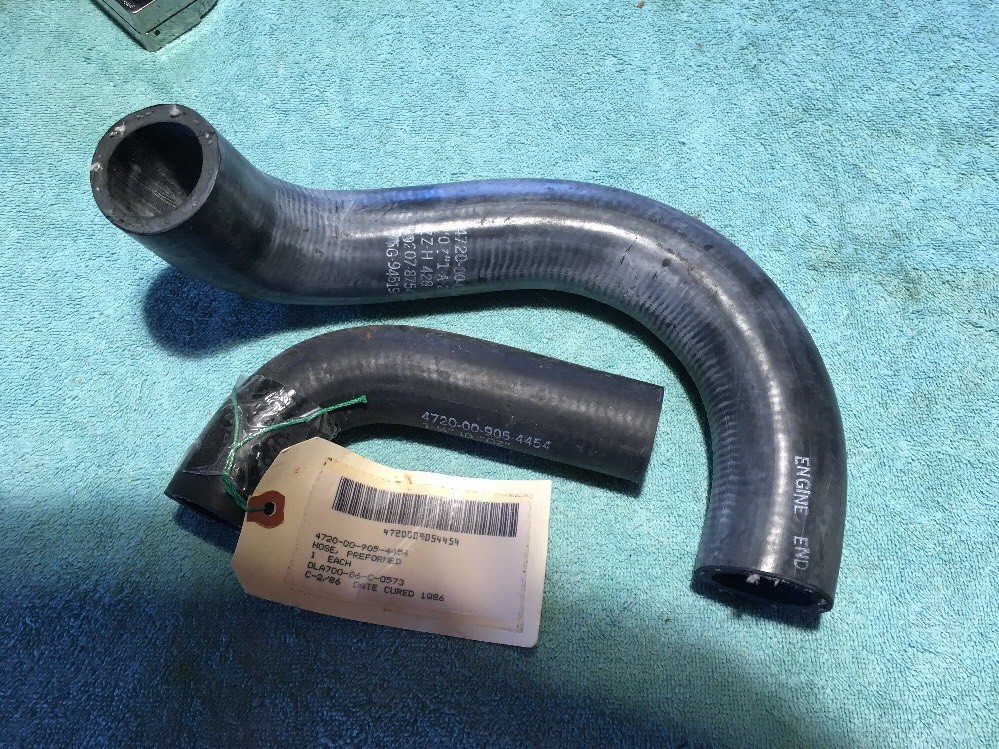 Military Truck Jeep Fits M151 A1 A2 Mutt Lower And Upper Radiator Hose ...