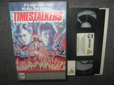 TIMESTALKERS- CBS/FOX BIG BOX VHS EX-RENTAL POST CERT SCI-FI - KLAUS ...
