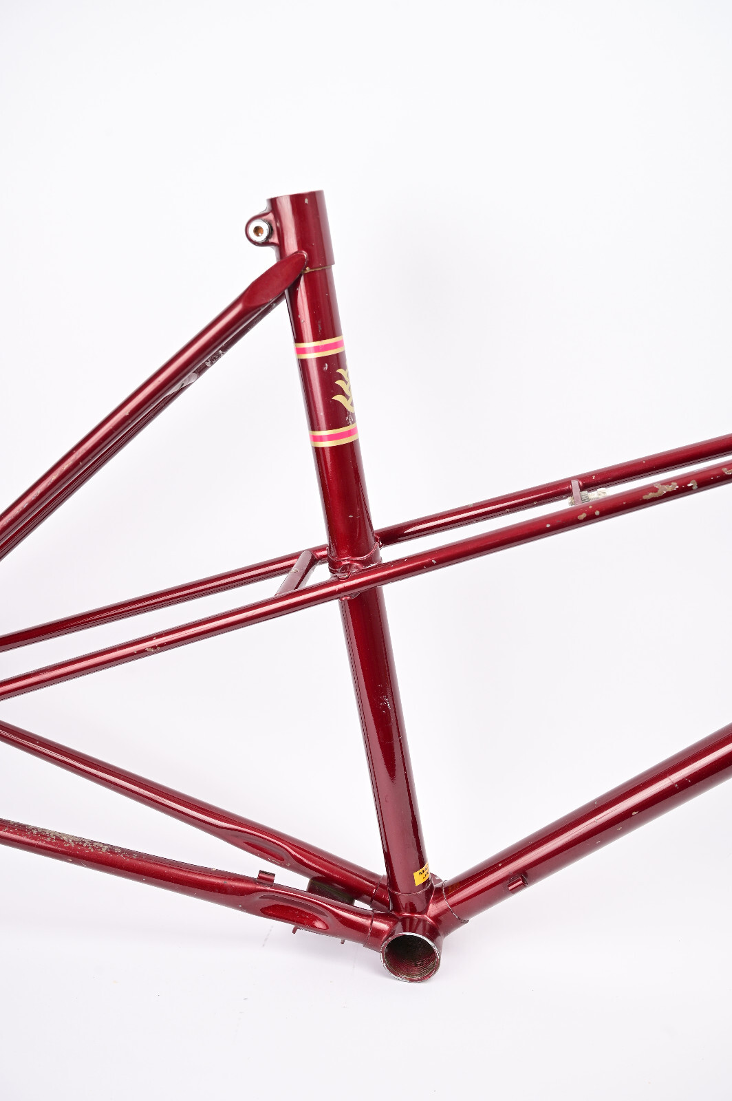 Vintage Japanese Suteki Track 10 Road Bike Mixte 49cm 700c Burgundy | eBay