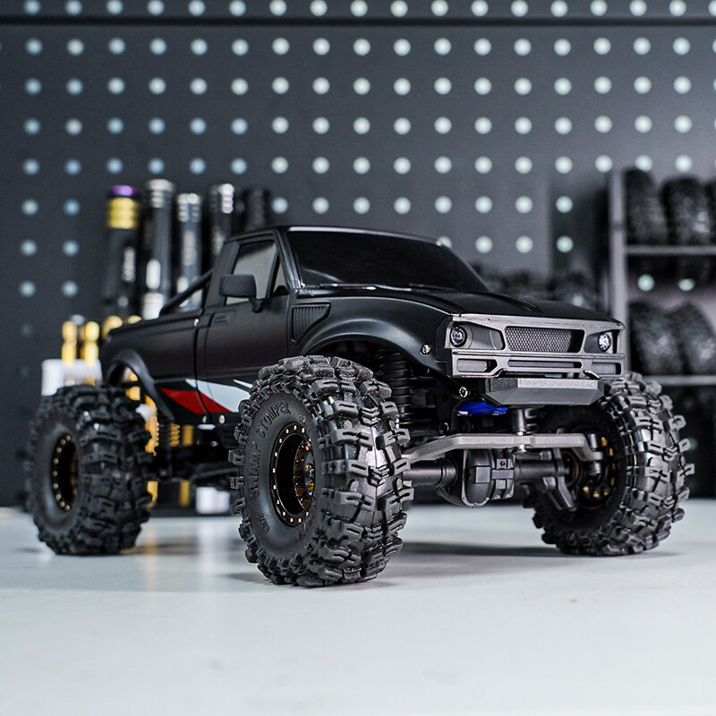 INJORA IR60 Pickup Hard Body Shell with Bed Rack for 1/18 TRX4M ...