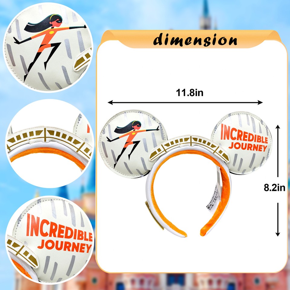 DisneyParks Contemporary Resort Incredibles Monorail Loungefly Ears ...