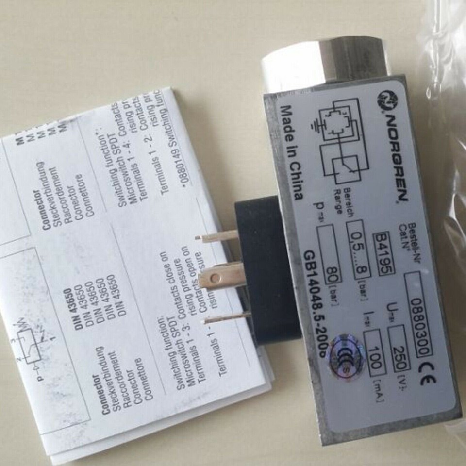 1Pc New NORGREN 0880300 Pressure Switch Free delivery 996357193819 | eBay