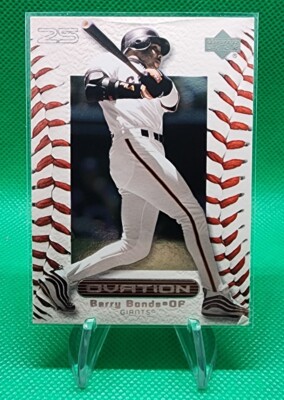 2000 Upper Deck Ovation #25 BARRY BONDS San Francisco Giants | eBay