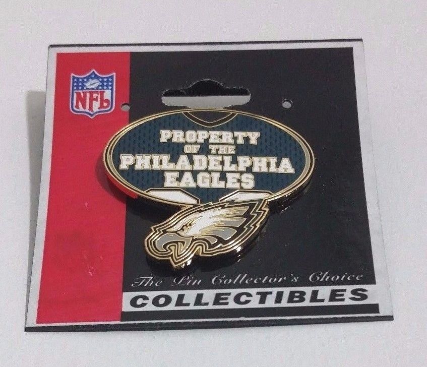 Philadelphia Eagles Property of Metal Lapel/Hat Pin - NFL Licensed | eBay