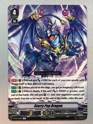 Cardfight!! Butterfly d'Moonlight Starry Pop Dragon NM/M | eBay