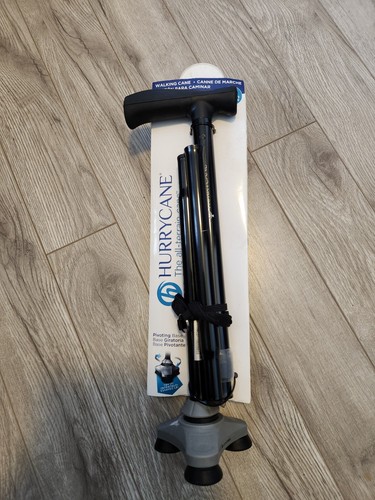 HurryCane HCANE-BK-C2 Freedom Edition Folding Cane with T Handle ...