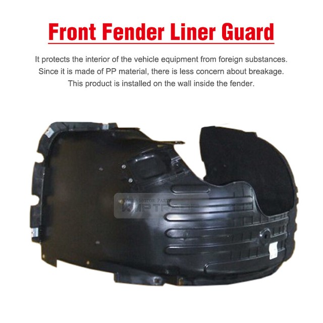 Inner Fender Liner Guard Left Driver Side Stinger 2018 to 2022 Original ...