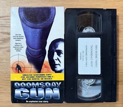 VHS: Doomsday Gun: screener promo | eBay