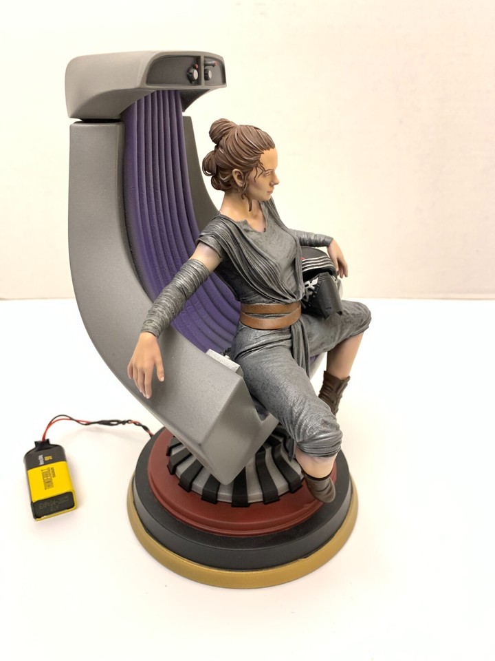 3D printed Rey Skywalker on Throne. Printed, Assembled and Painted | eBay