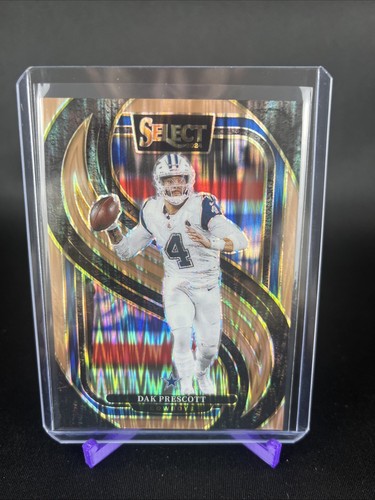⚡ 2024 Select Dak Prescott #125 Copper Shock /299 RC Premier Level ...