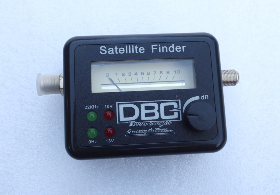 NOS DBC TECHNOLOGIES DBC-SF-4A SATELLITE SIGNAL FINDER METER FOR DTH ...